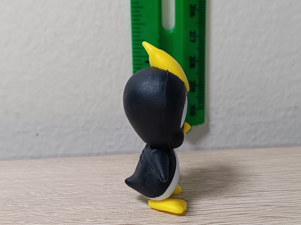 *FREE SHIP* 2.5" CLASSIC PECKY PENGUIN YELLOW Sonic the Hedgehog Jakks ...