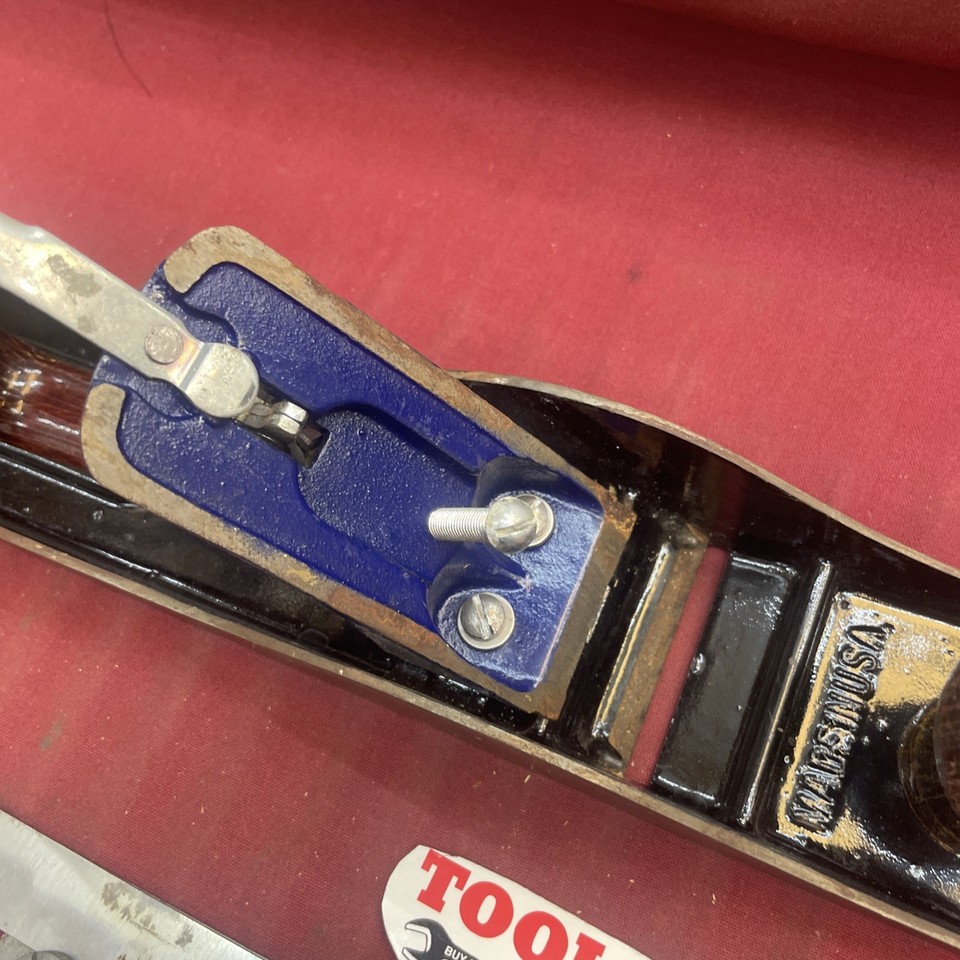 Vintage 14" Bluegrass Wood Smooth Plane Tool Made in USA! | eBay