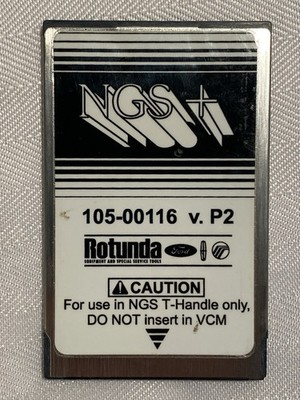 Ford Hickok Rotunda 105-00116 NGS + Diagnostic Module Card OBD II ...