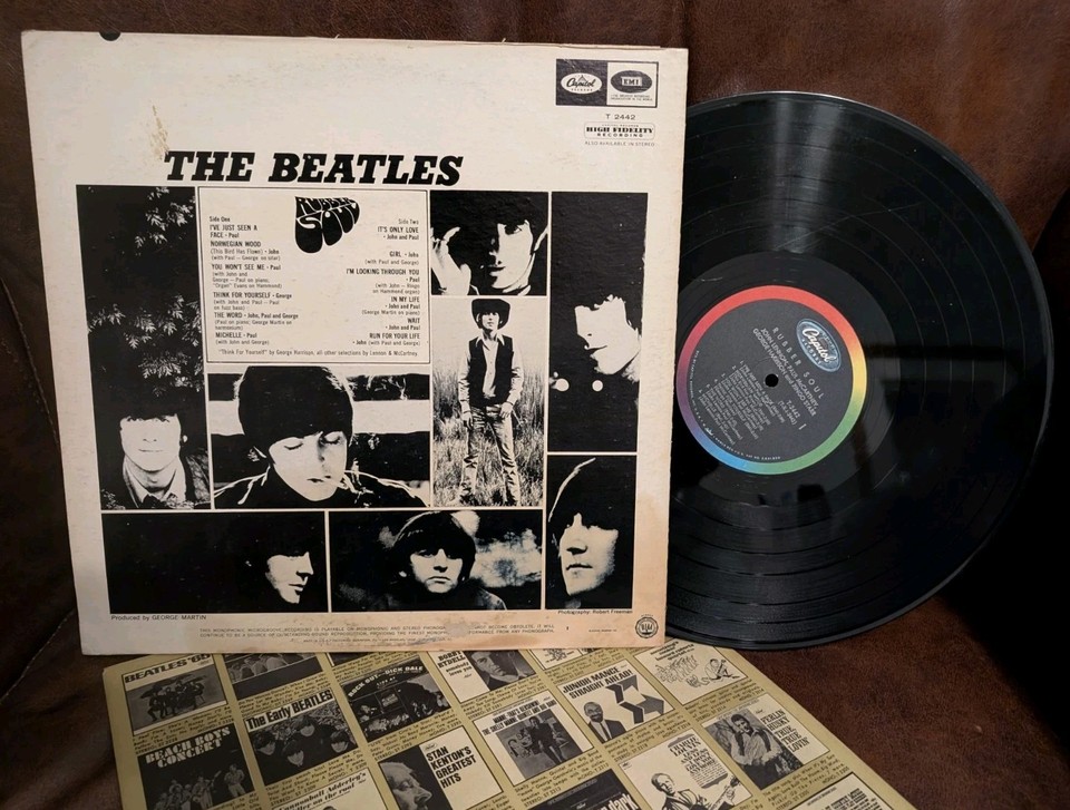 The Beatles Rubber Soul EX Mono 1st pressing | eBay