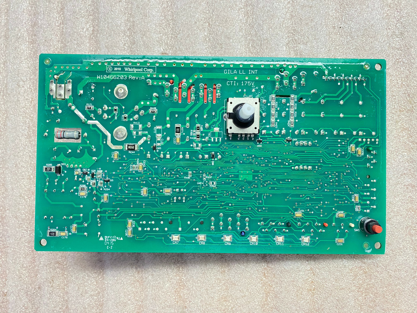 Whirlpool Washer Electronic Control Board Assembly W10580703 (W10625696 ...