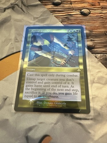 MTG Spinal Embrace Dominaria Remastered 369 Foil Rare | eBay