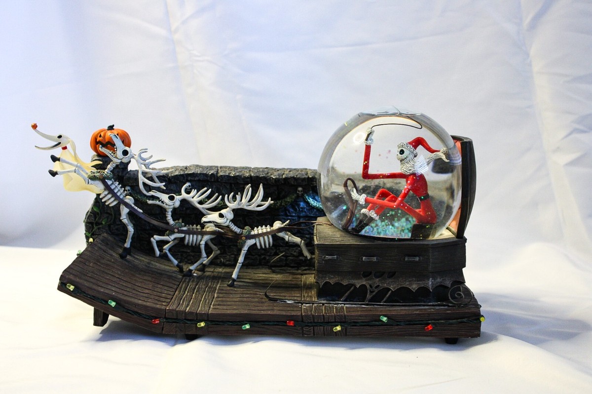 Nightmare Before Christmas Santa In His Sleigh The Nightmare Before