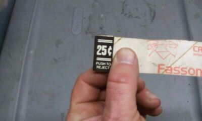 atari arcade coin entry .25 cent sticker | eBay