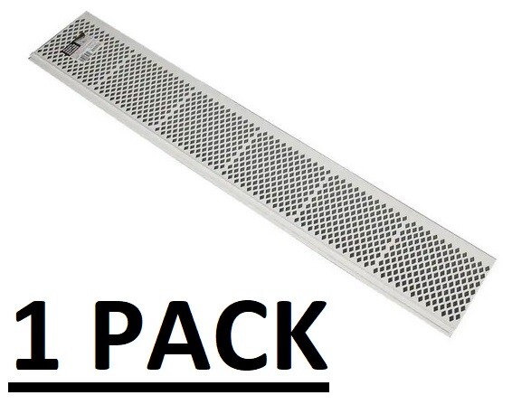 1-10 PACK OF SNAP-IN WHITE GUTTER GUARD COVER SCREEN DEBRIS LEAF ...
