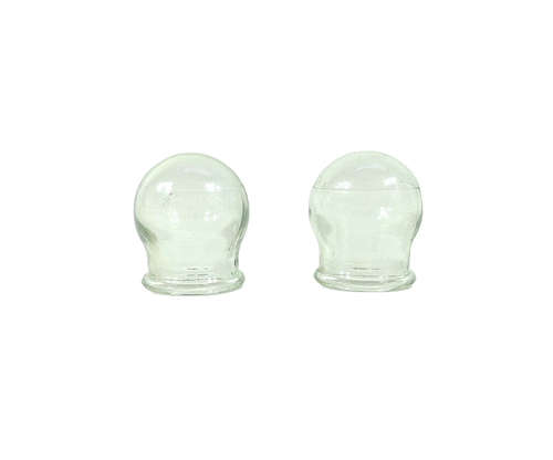 2 psc Medical Banks, Fire Cupping Jars, Vintage USSR Glass Vacuum ...