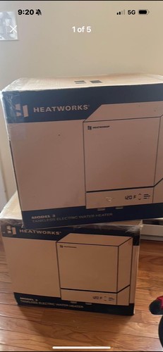 Heatworks Model 3 Tankless Water Heater Electric 208-240V 864316000044| eBay