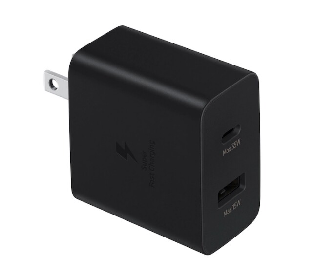 Samsung 35W Power Adapter Duo Fast Wall Adapter Home Charger (USB-C ...