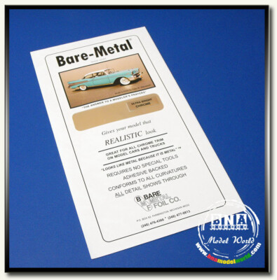 Bare Metal Foil - Ultra Bright Chrome BMF-004 | eBay