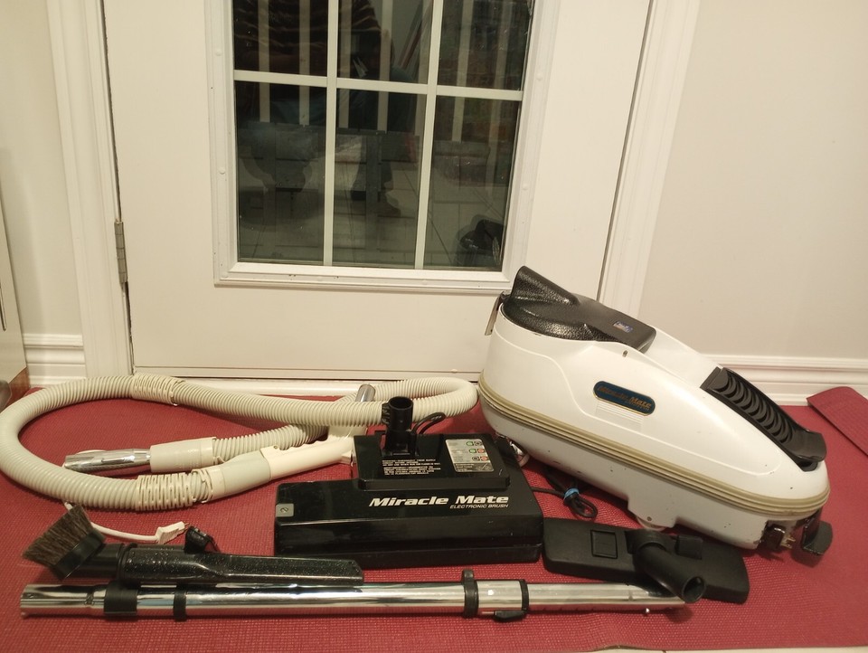 Miracle Mate Superior Systems Canister vacuum + POWER HEAD NOZZLE ...