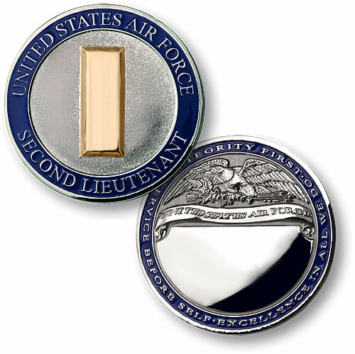 Second Lieutenant Challenge Coin USAF | eBay