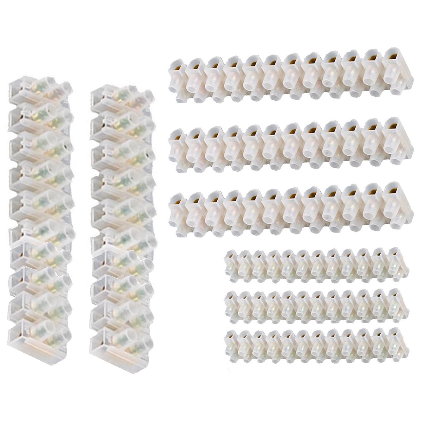 Wire Connectors Screw Position Terminal Block 3A 5A 10A Cable | eBay