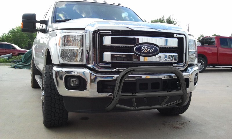 Super Bull Bar Fits 2008-2016 Ford F250 F350 F450 F550SD Push Black ...