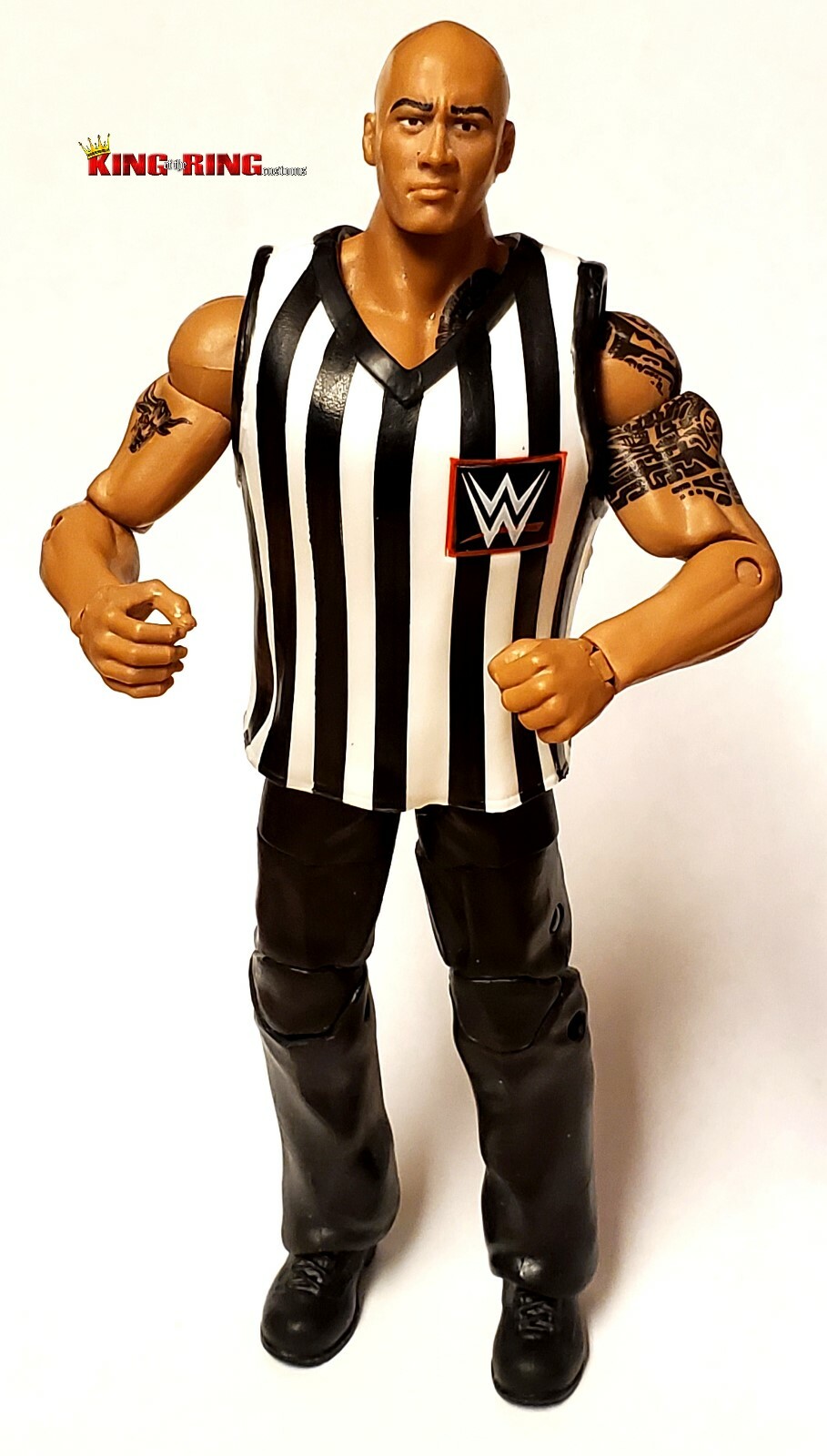 WWE Mattel Elite SPECIAL REFEREE SHIRT Wrestling Figure Clothing ...