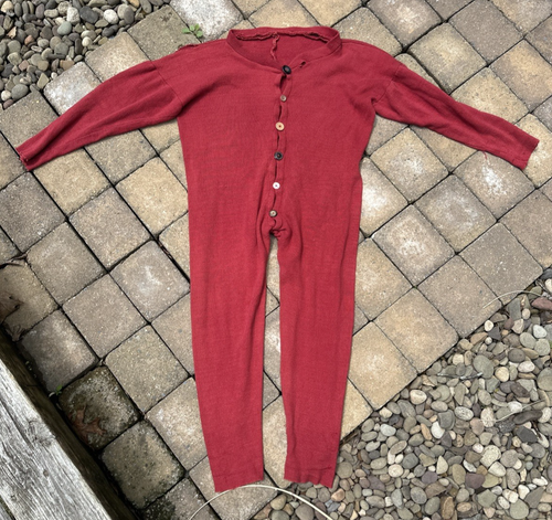 Civil War Western Cowboy Action art deco Mt Man RED LONG JOHNS retro ...