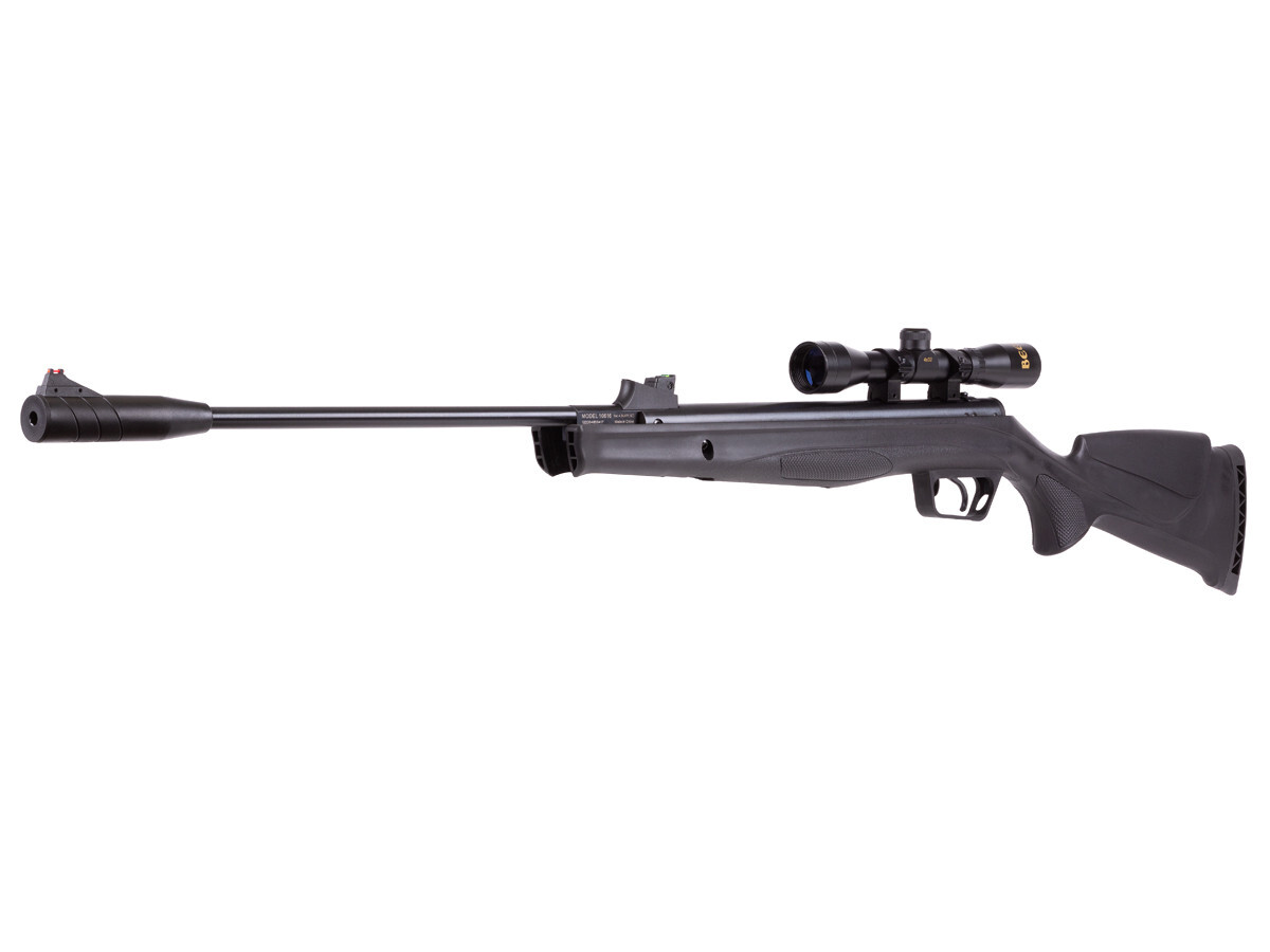 Beeman 10616 Pellet Break barrel Air Rifle Combo Synthetic Stock - 0.22 ...