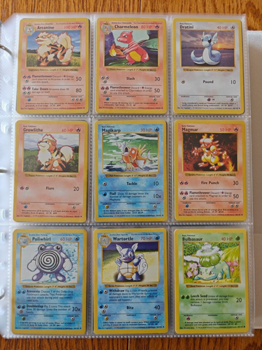 Pokemon Base Set Shadowless Lot - 72 Cards | eBay