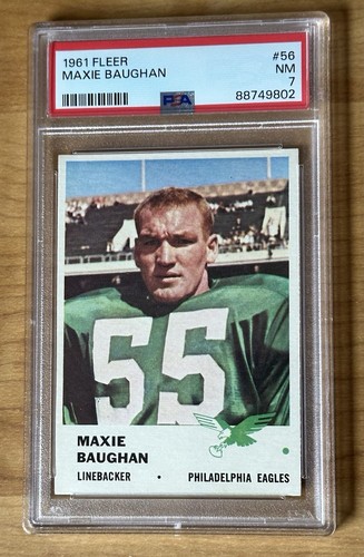 1961 Fleer #56 Maxie Baughan RC PSA 7 Philadelphia Eagles | eBay