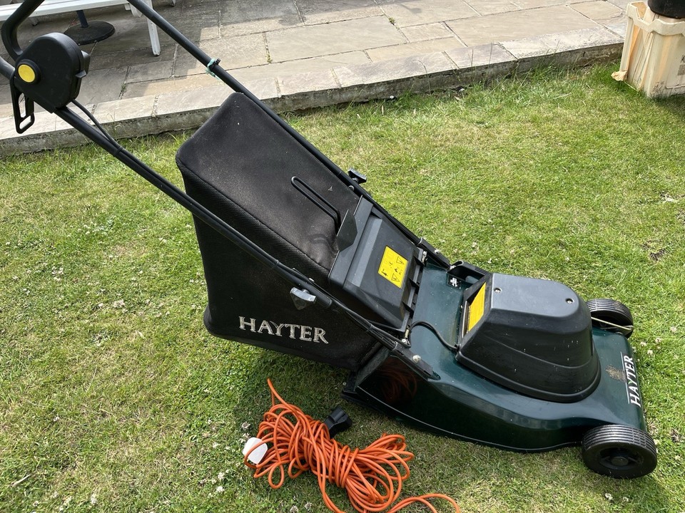 Hayter Harrier 41 Electric Lawn Mower Rotary Self-Propelled with ...
