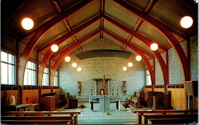 Westminster Abbey Mission BC Interior View Monastic Refectory Church ...