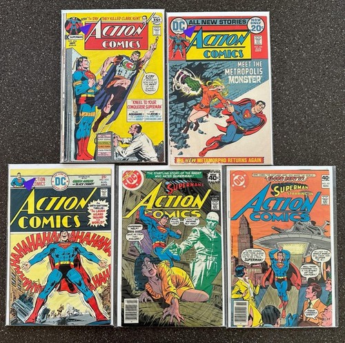 Action Comics Featuring Superman Lot Five Issues DC Comics | eBay Australia