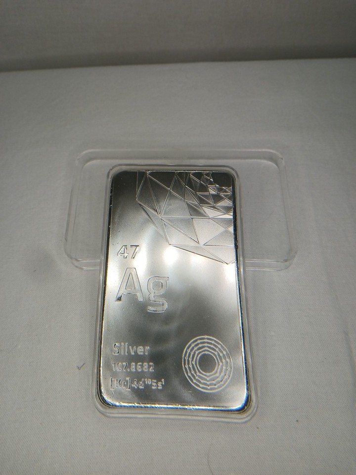 10 Troy Oz's ELEMETAL Silver bar .999+ SILVER Ag | eBay