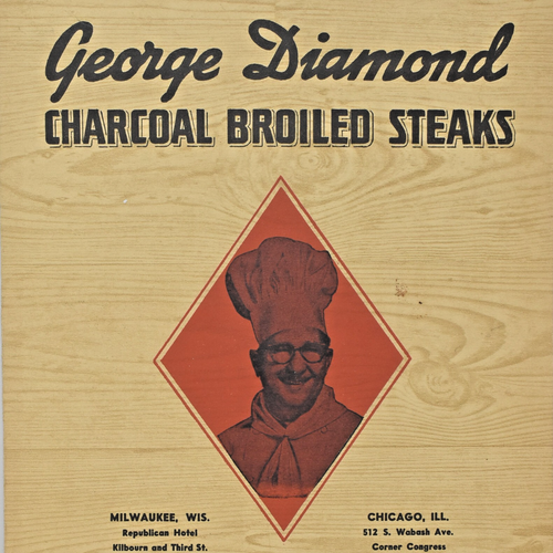 1960s George Diamond Restaurant Milwaukee Wisconsin Antioch Chicago ...