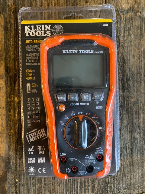 Klein Tools MM600 1000V Auto Ranging Digital Multimeter for sale online ...