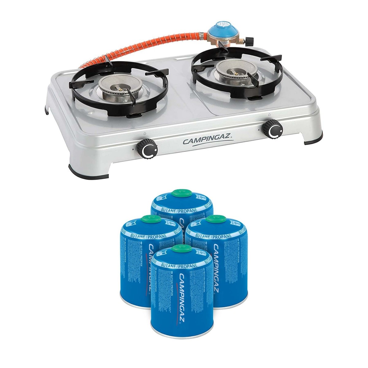 Campingaz Cv470 CV 470 Plus Gas Cartridge 4 Pack | Mountain Warehouse