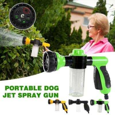 Portable Dog Jet Spray Gun With Soap Dispenser Pup Jet Multi-point ...