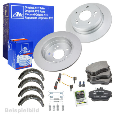 ATE Bremsscheiben Bremsbeläge Handbremse hinten für Mercedes Sprinter ...