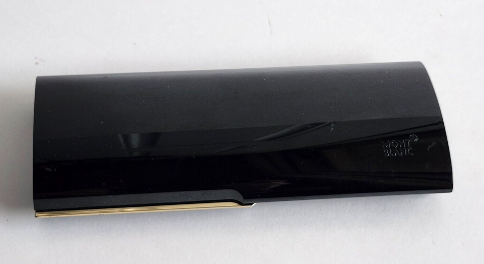 Montblanc Meisterstuck Gold-Coated Classique Black Rollerball Pen w ...