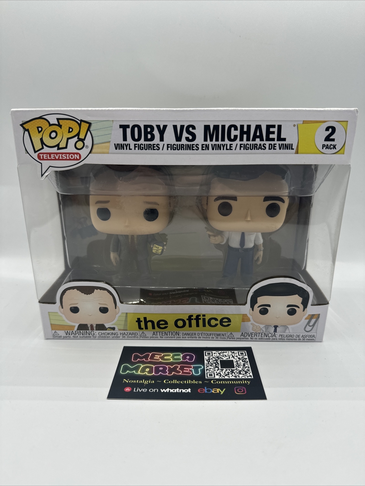 Funko Pop! Vinyl: The Office - 2 Pack - Toby vs Michael #2 for sale ...