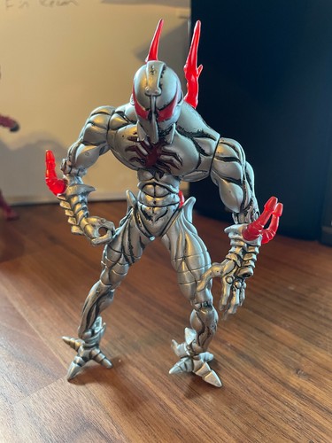 Spiderman Steel Shock Electro Spark Series ToyBiz Figure Marvel ...