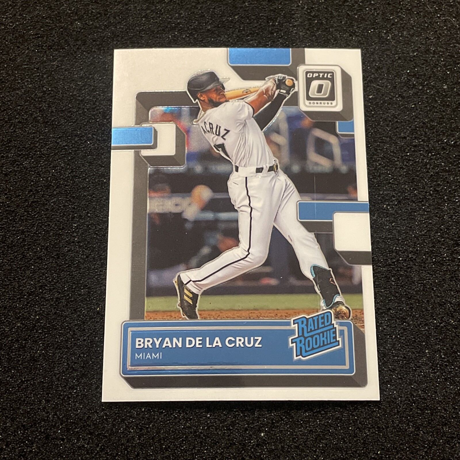 2022 Donruss Optic Bryan De La Cruz Rated Rookie Miami Marlins | eBay