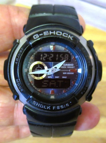 Casio G Shock G-300 Analog Digital Mens Watch 3750 - New Batteries | eBay