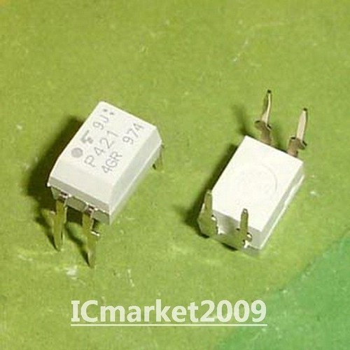 100 PCS TLP421GR DIP-4 P421 TLP421 Photocoupler GaAs Ired & Photo ...