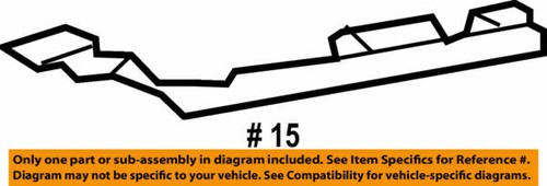 52164-48020 Toyota Plate, rear bumper, lh 5216448020, New Genuine OEM ...