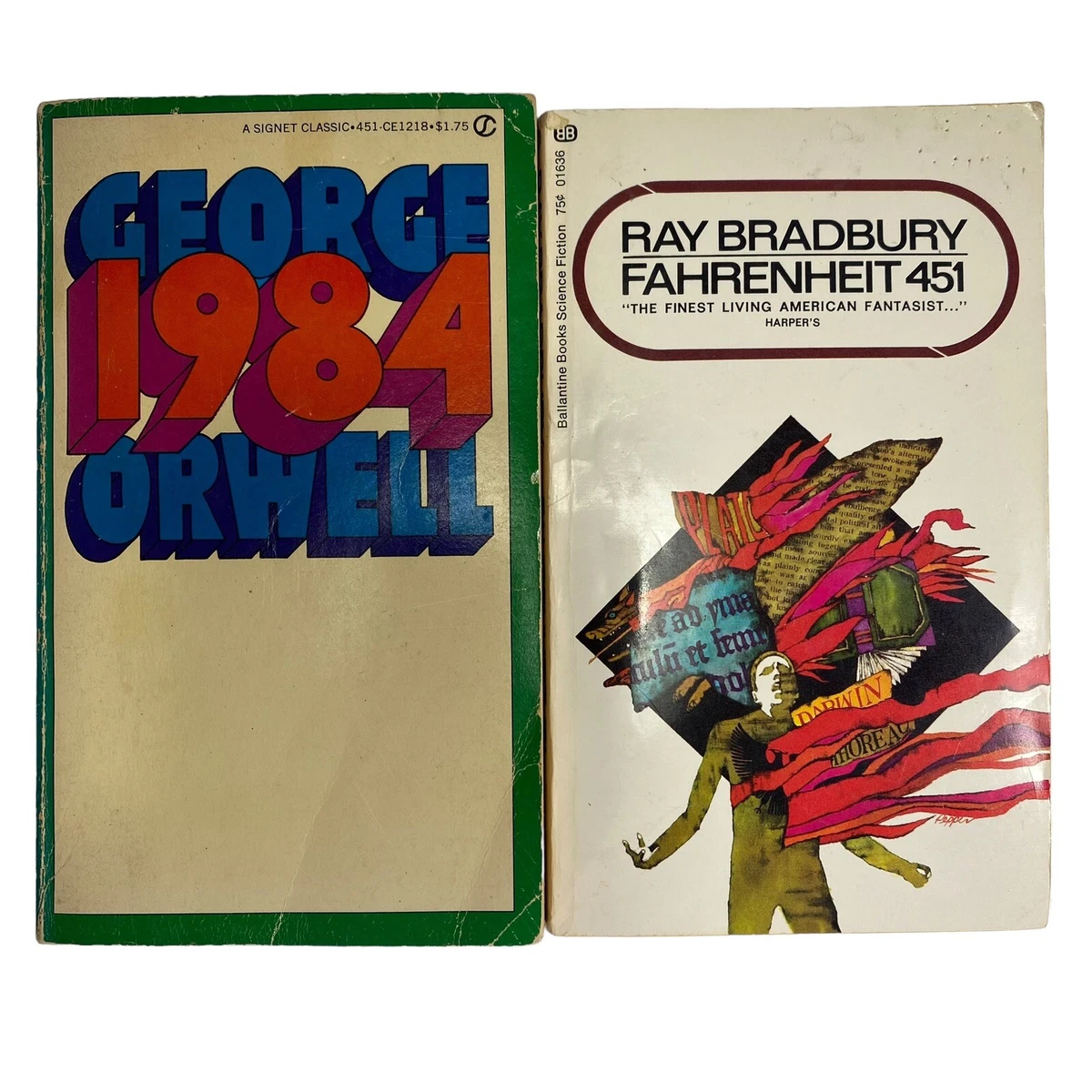 1984 By George Orwell Book Cover