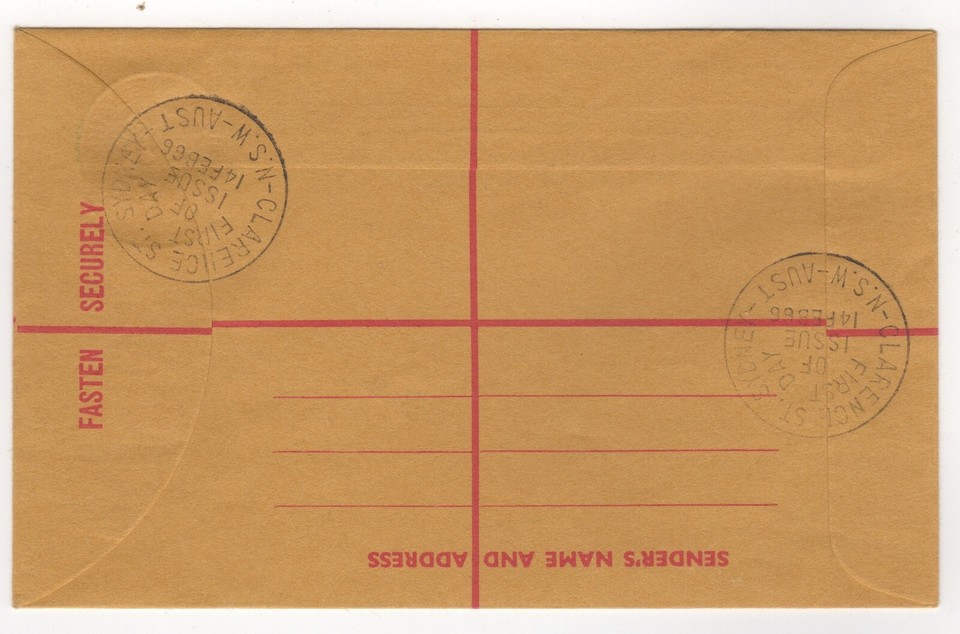 1966 Feb 14th. Registration Envelope. First Day of Issue, 24c Green. | eBay