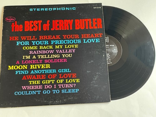 JERRY BUTLER - The Best Of * Stereo Album/LP R&B, Soul * 1st Press ...