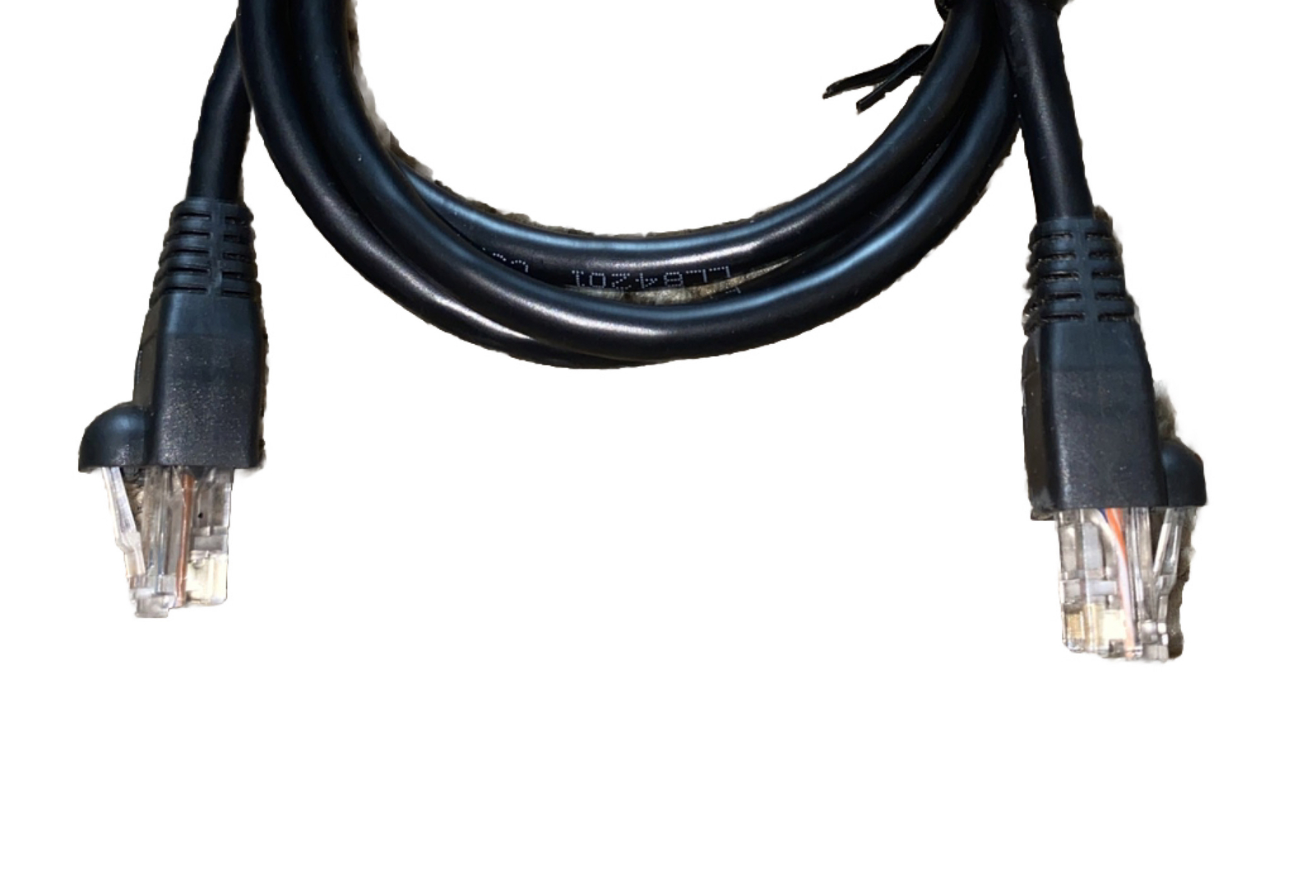 UTP Patch Cable, Cat 5 LL84201 CSA Type CMG FT4 Copartner, Black 4 ft ...