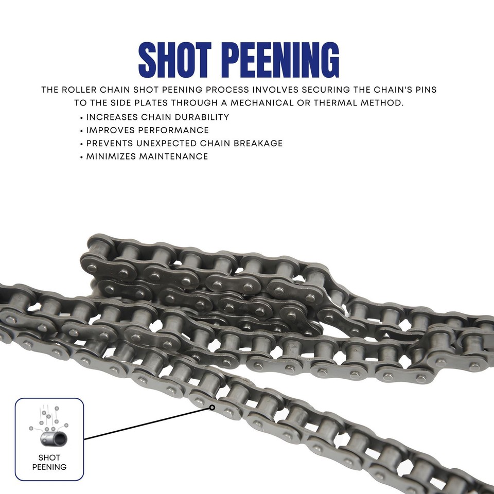 #60H Heavy Duty Roller Chain 10 Feet with 1 Connecting Link | eBay