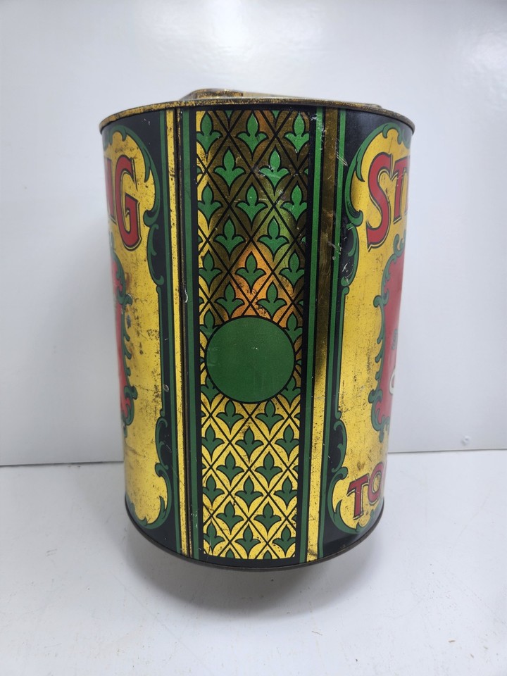 Large Sterling Tobacco Tin Store Display | eBay