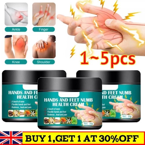 Hands & Feet Numbness Cream Nerve Pain Relief Cream Neuropathy Pain ...