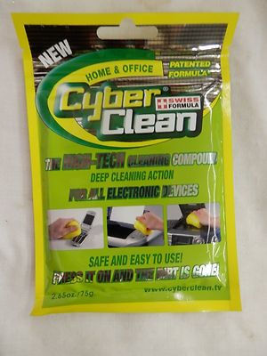 New Cyber Clean AntiStatic Computer Cleaning Pads 75g Pouch Swiss ...