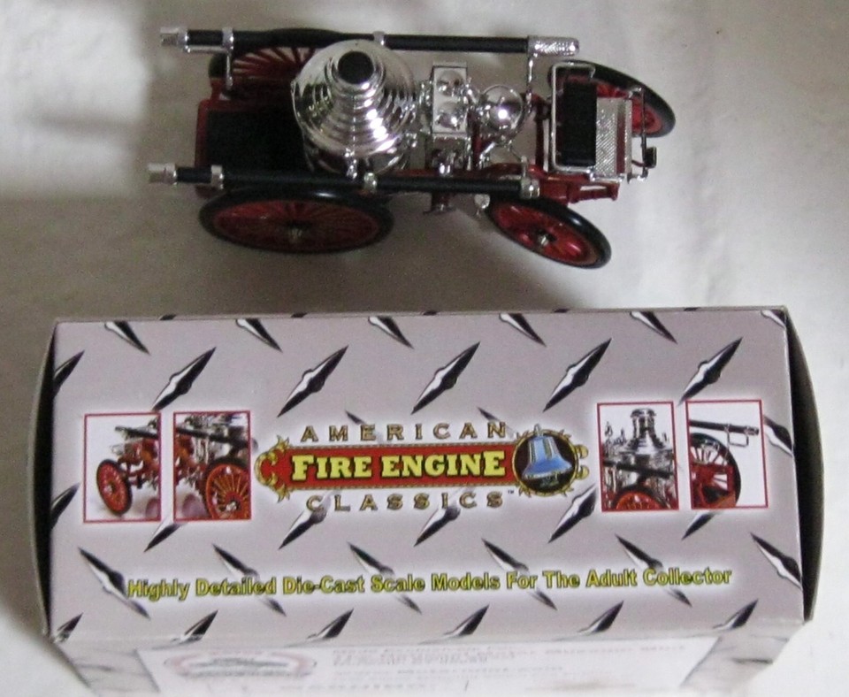 NAT'L MOTOR MINT MUSEUM AMERICAN FIRE ENGINE 1:43 SCALE 1886 AMERICAN ...