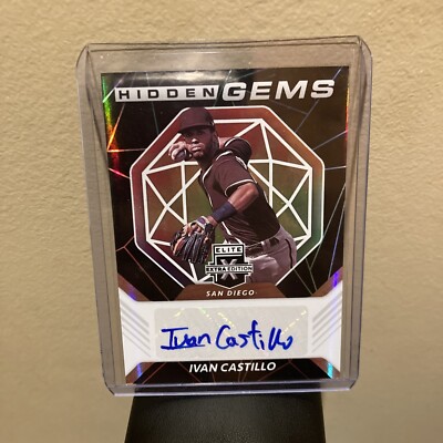 2021 elite extra edition auto ivan castillo hidden gems san diego #HG ...