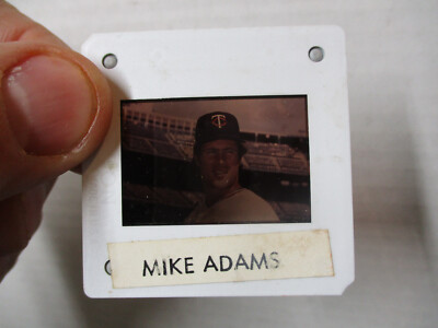 Vintage 1970's Mike Adams Minnesota Twins Negative Slide 2 Inches | eBay