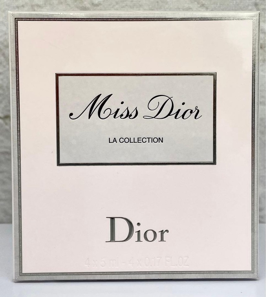 Dior Miss Dior Mini Set 5ml x4 New Sealed Perfume EDT EDP Blooming Rare ...